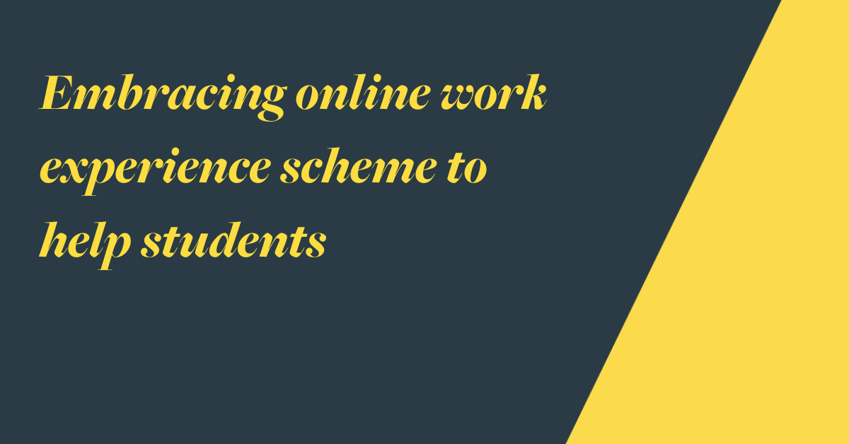 Embracing online work experience scheme to help students - News - Gateley