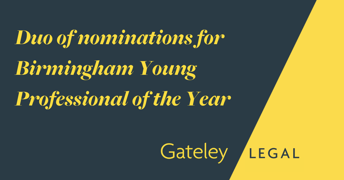 Duo of nominations for Birmingham Young Professional of the Year - News ...
