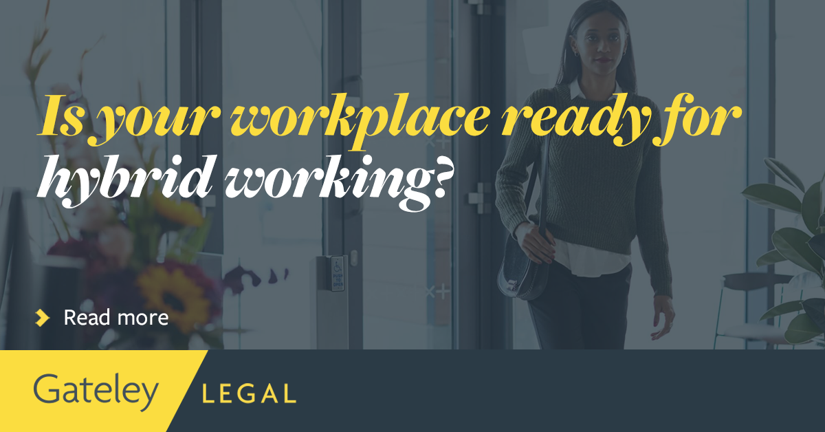Return to work: Guidance for Employers and Hybrid Working - Articles - Gateley