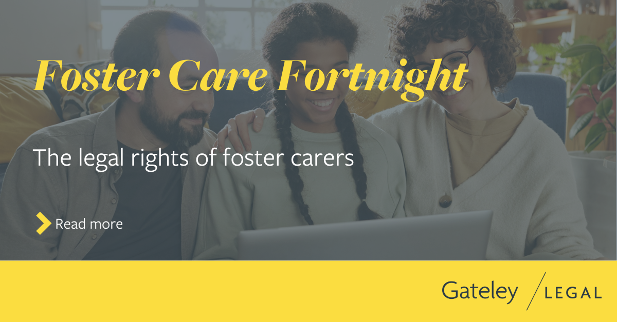 Foster Care Fortnight: The legal rights of foster carers - Articles ...