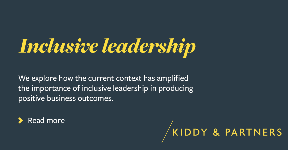 Inclusive leadership: A D&I initiative or a fundamental shift for ...