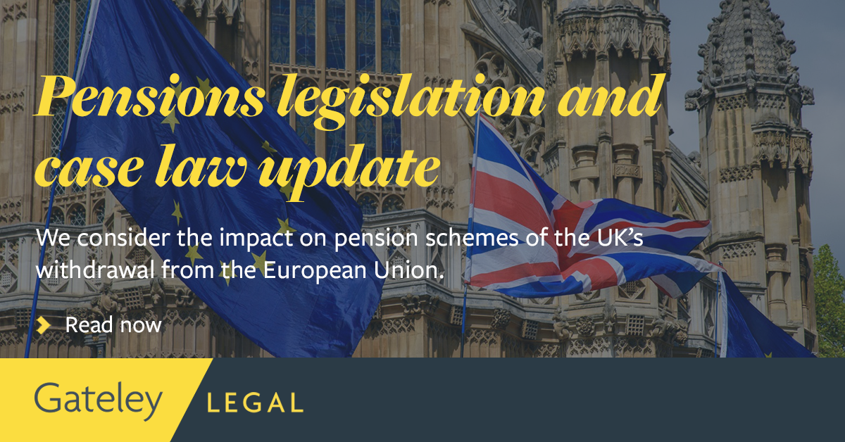 Pensions legislation and case law update: the latest developments week ...