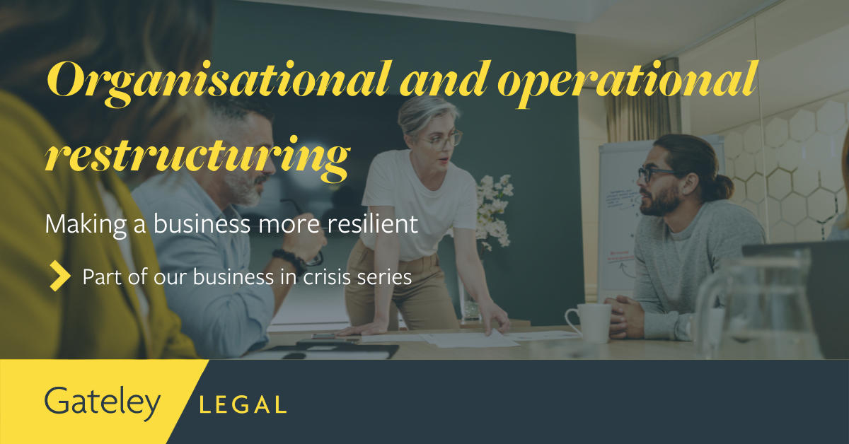 Organisational and operational restructuring - a clear guide - Articles ...