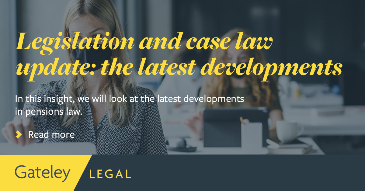 Legislation and case law update: the latest developments week ended 9th ...