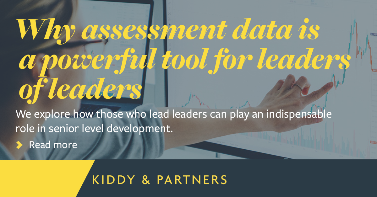 Why assessment data is a powerful tool for leaders of leaders ...