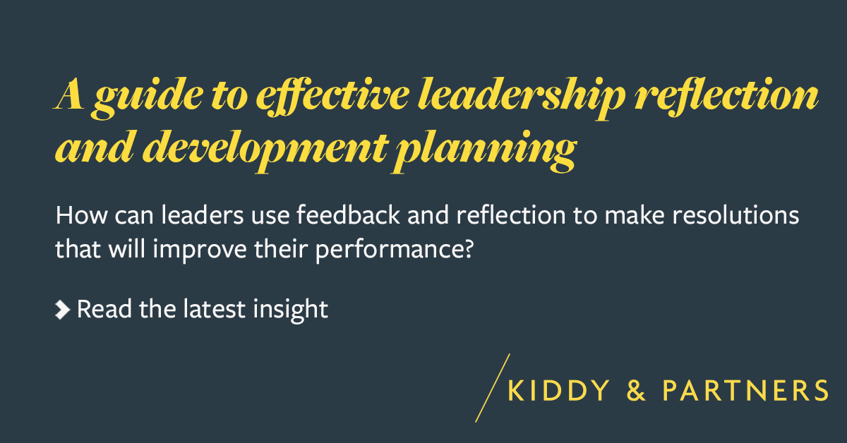 Looking back to move forwards: A guide to effective leadership ...