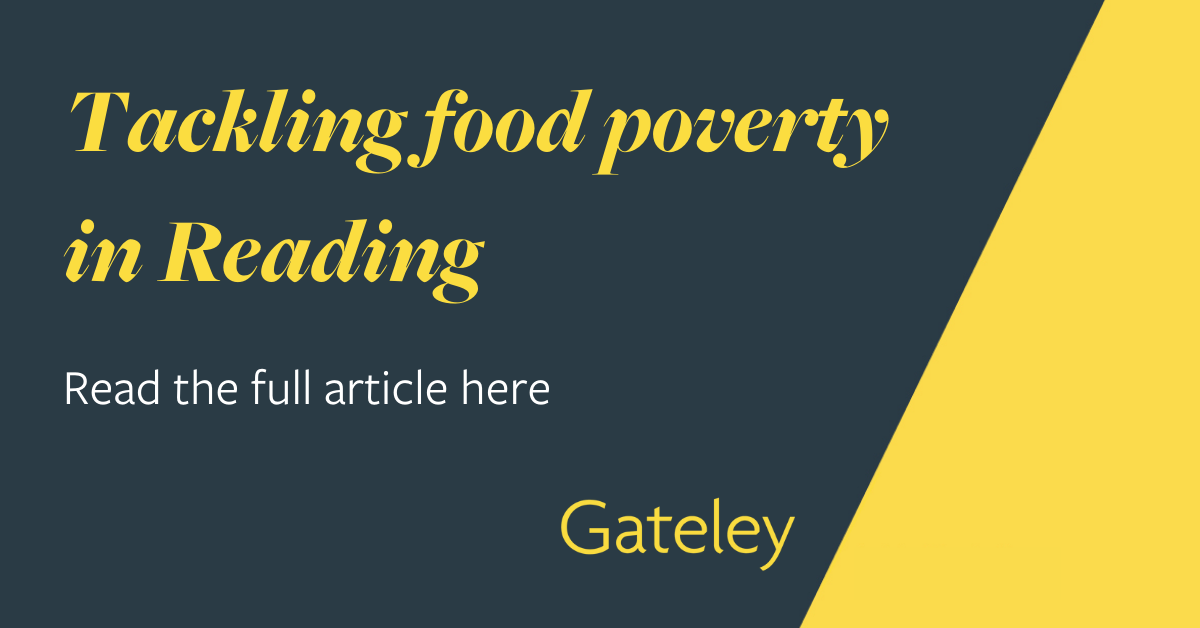 Tackling food poverty in Reading - News - Gateley